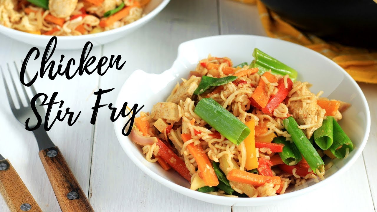 CHICKEN STIR FRY RECIPE | EXTRA STIR FRY SAUCE RECIPE - YouTube