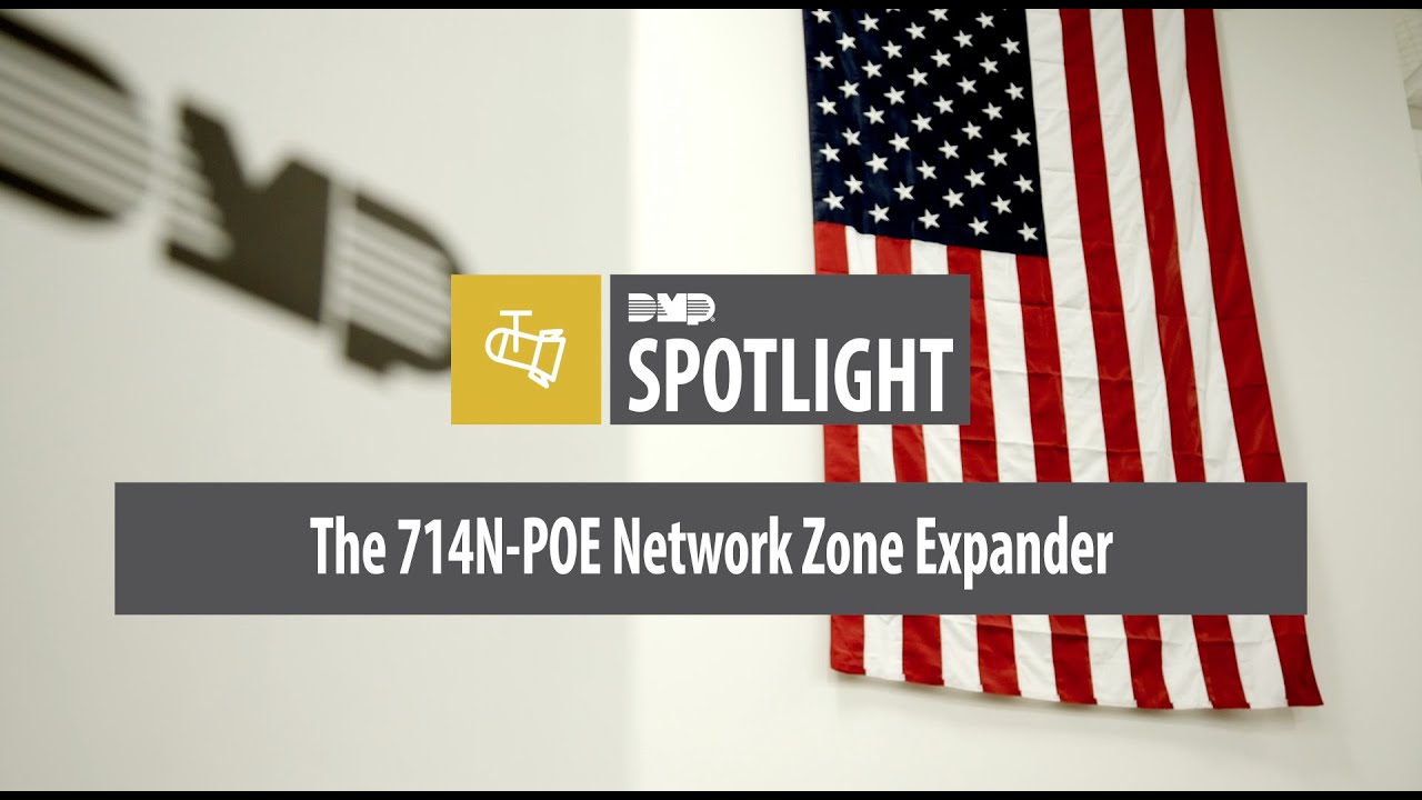 DMP Spotlight - The 714N-POE Network Zone Expander - YouTube