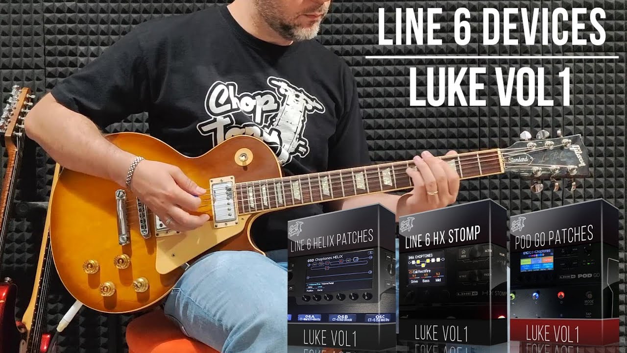 Line 6 Helix / POD Go Patches | Luke vol1 (Demo Cover Pack) - YouTube