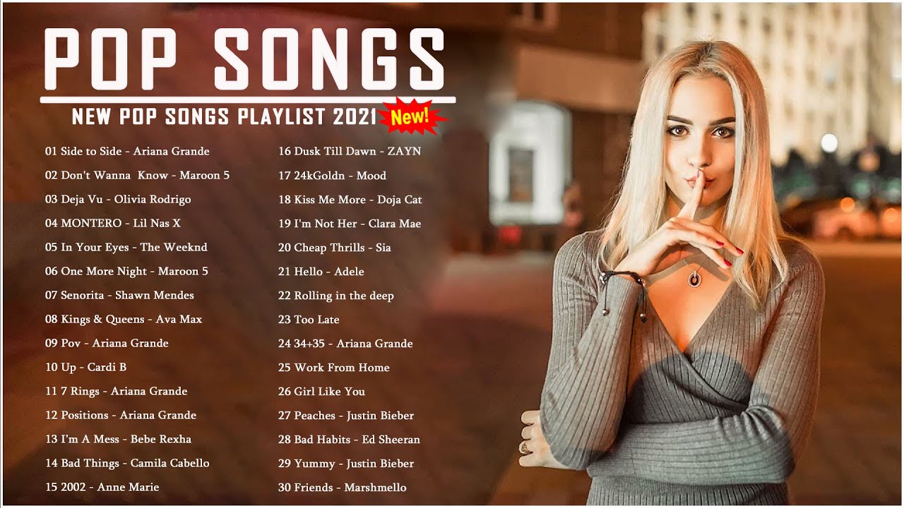 TOP 50 Songs of 2021 (New Song 2021) on Spotify 🍀 Best Pop Music ...