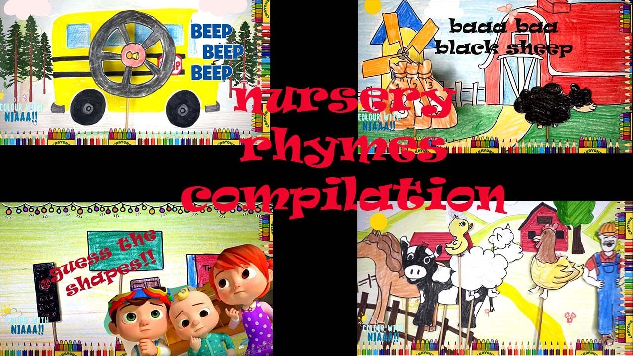 Nursery rhymes compilation | Kids songs | Nias theatre - YouTube