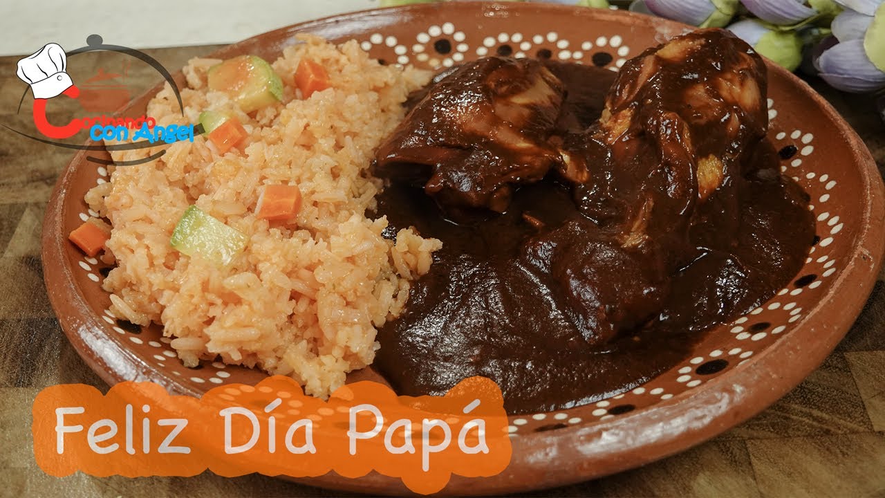 El Regalo Perfecto Para Papá En Su Día Receta de Mole Casero - YouTube