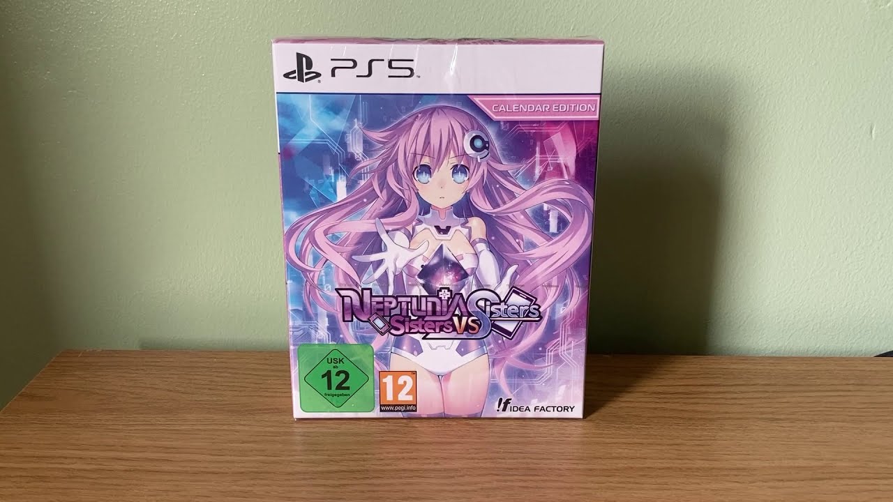 Neptunia: Sisters Vs Sisters - Calendar Edition Unboxing - YouTube