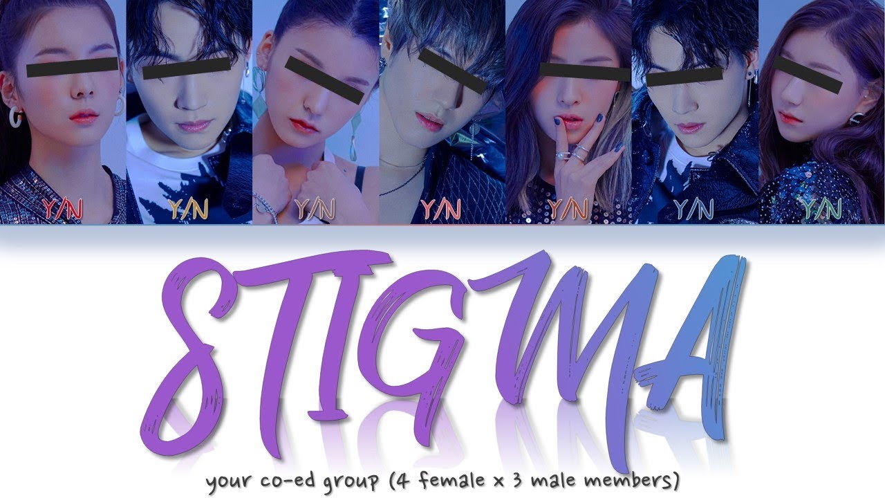 YOUR CO-ED GROUP」STIGMA (ORIGINAL BY V of BTS) [7 Members Ver.] (HAN ...