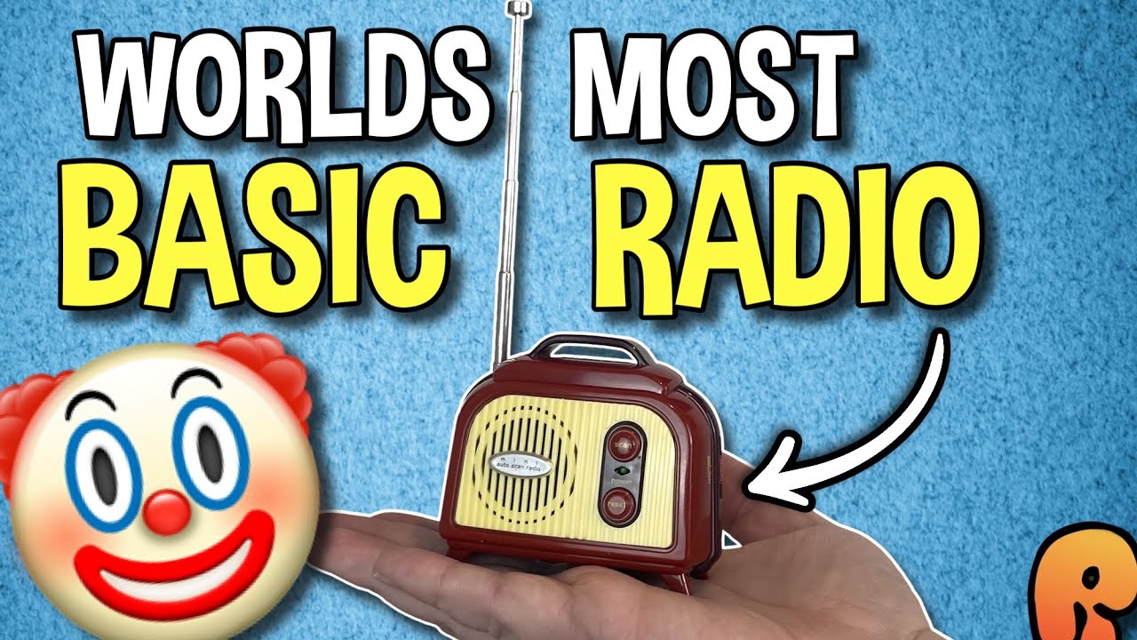 World's Most Basic Radio (& It's VERY small!) - YouTube