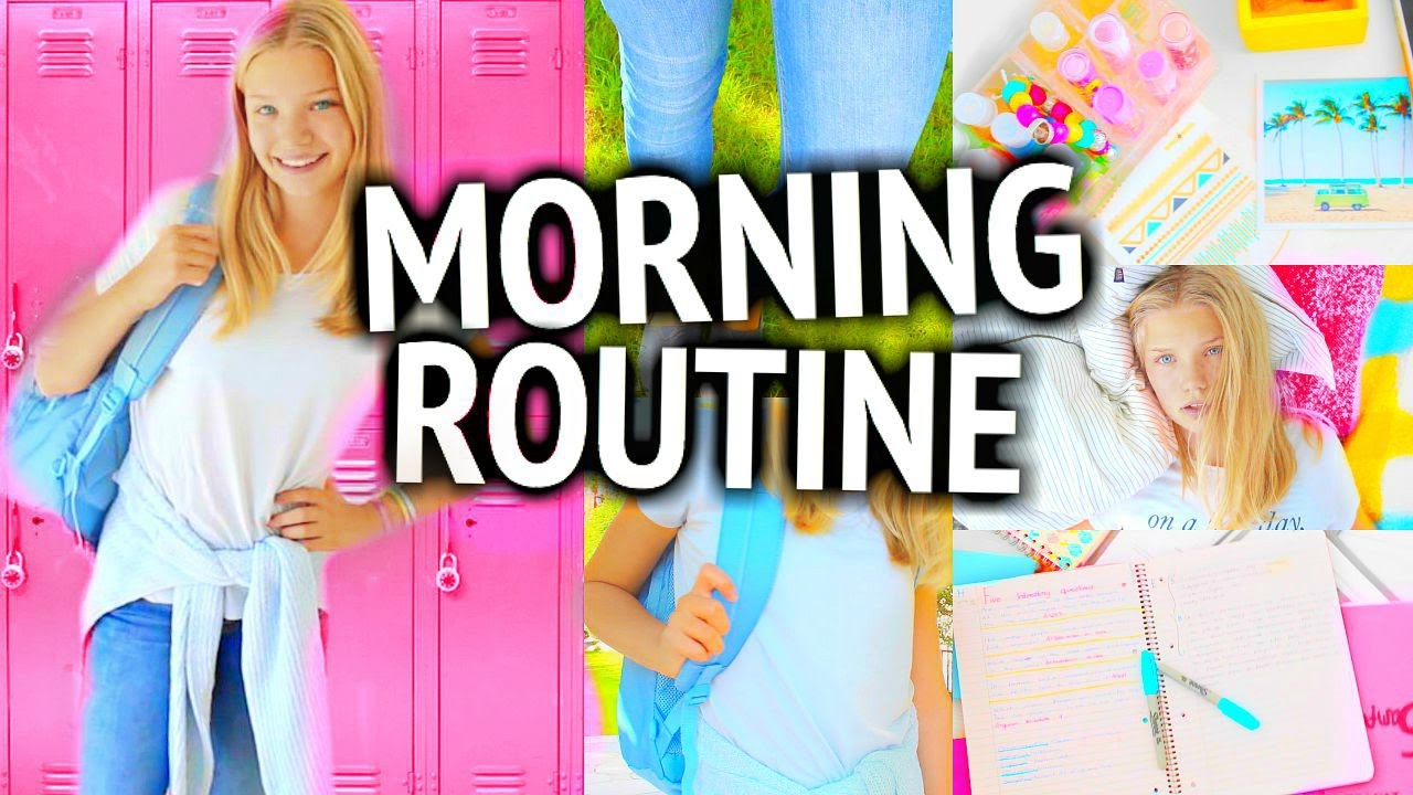 Morning Routine for School 2015 - YouTube