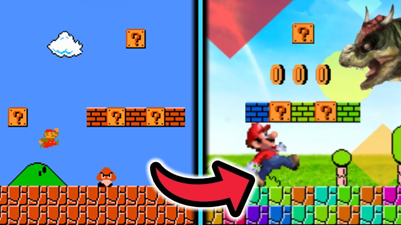Normal Super Mario Bros! - Weird Mario Fan Game - YouTube