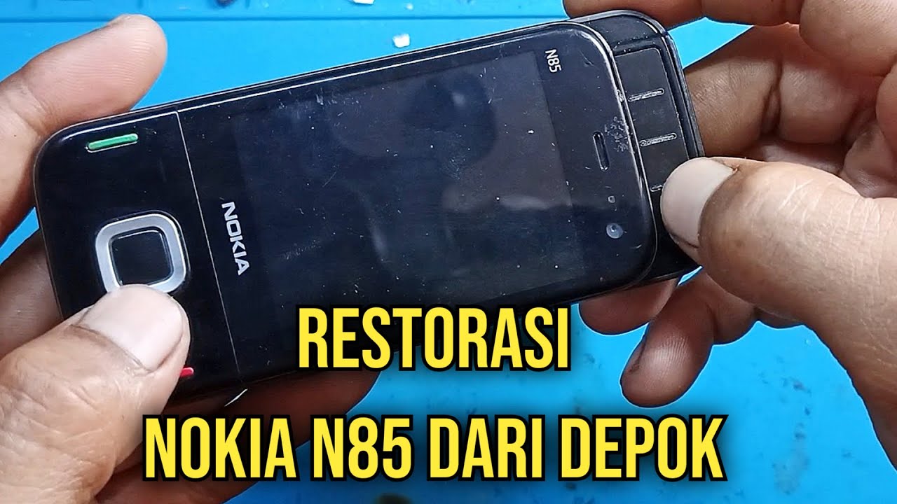 Restorasi Service HP Nokia N85 dari Depok - YouTube