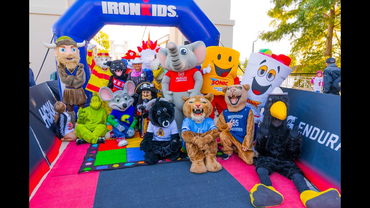 Mascot Race at Ironman Waco - YouTube