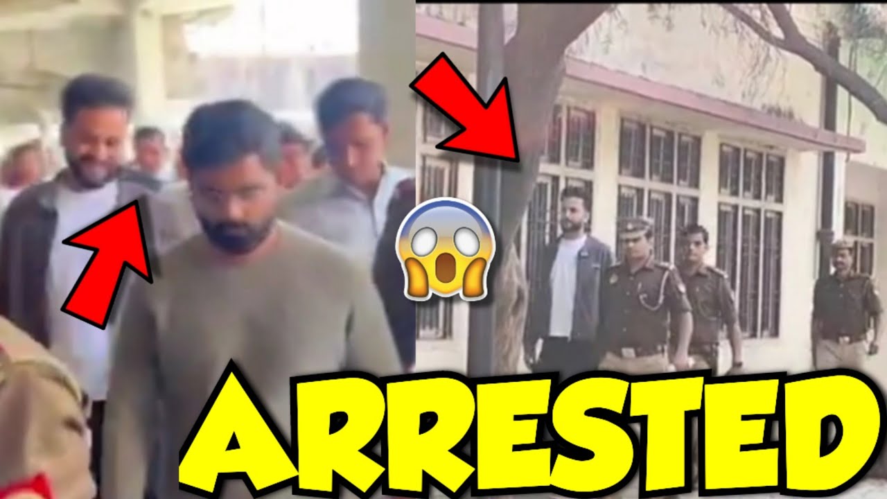 Elvish yadav arrested by noida police?🚨,elvish yadav arrested by police ...