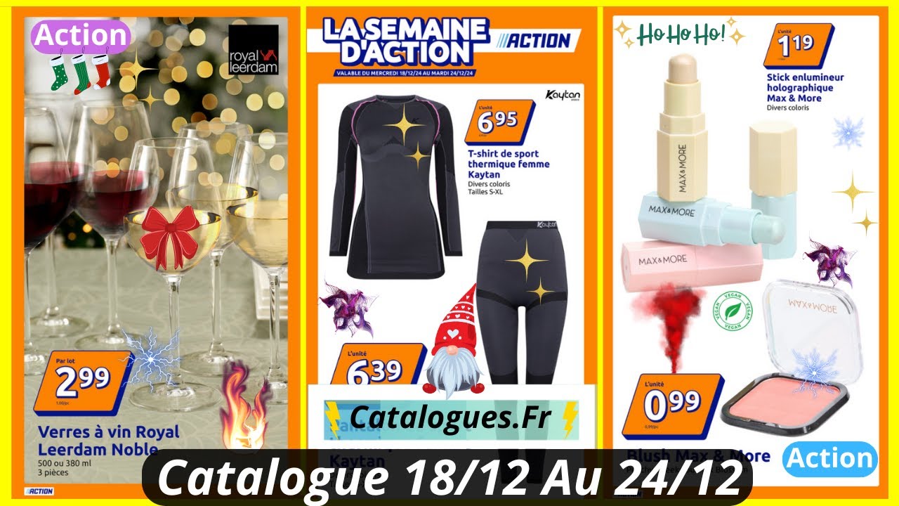 Nouveau Catalogue Action De Cette Semaine 18/12/24 Au 24/12/24 Arrivage ...