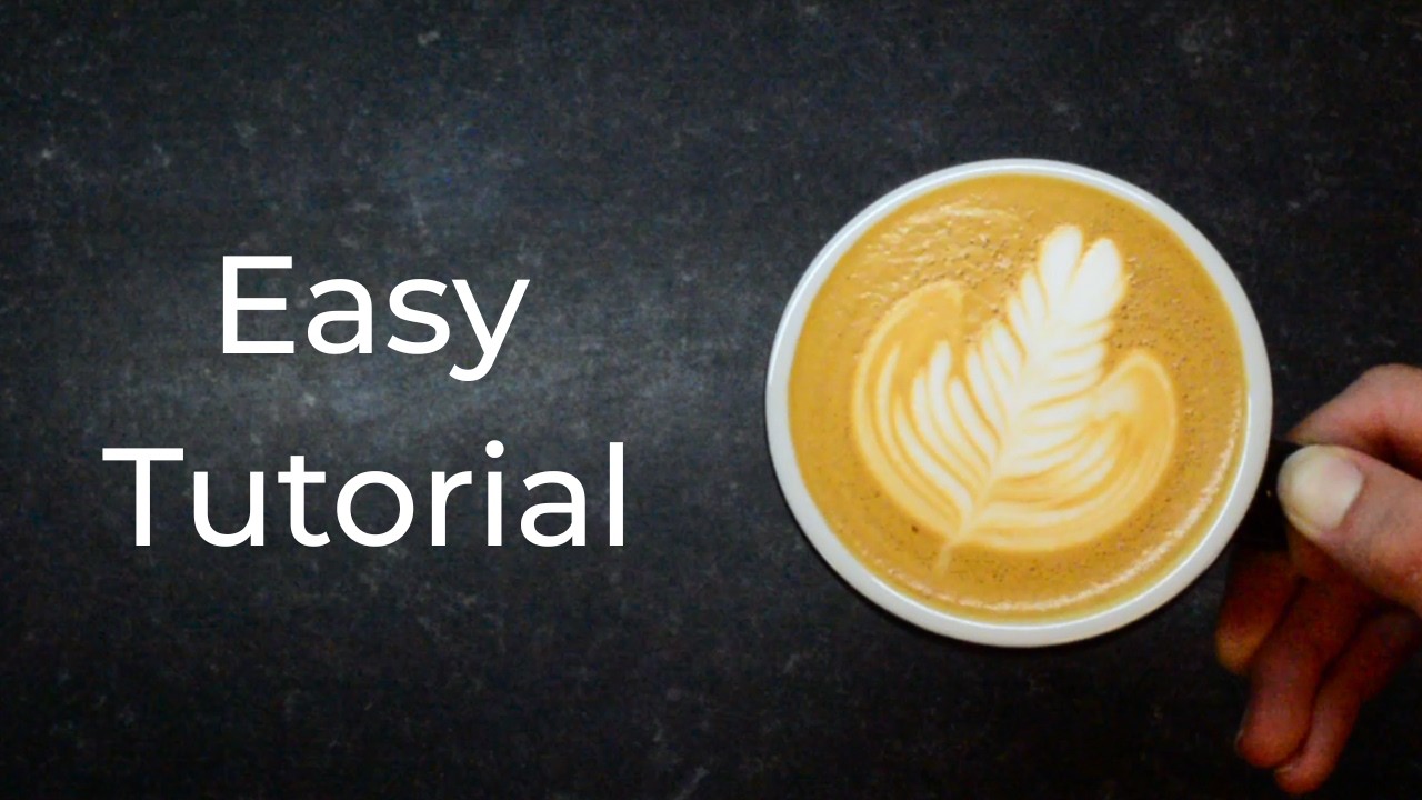 How to Pour a Rosetta | The Latte Art Course - YouTube