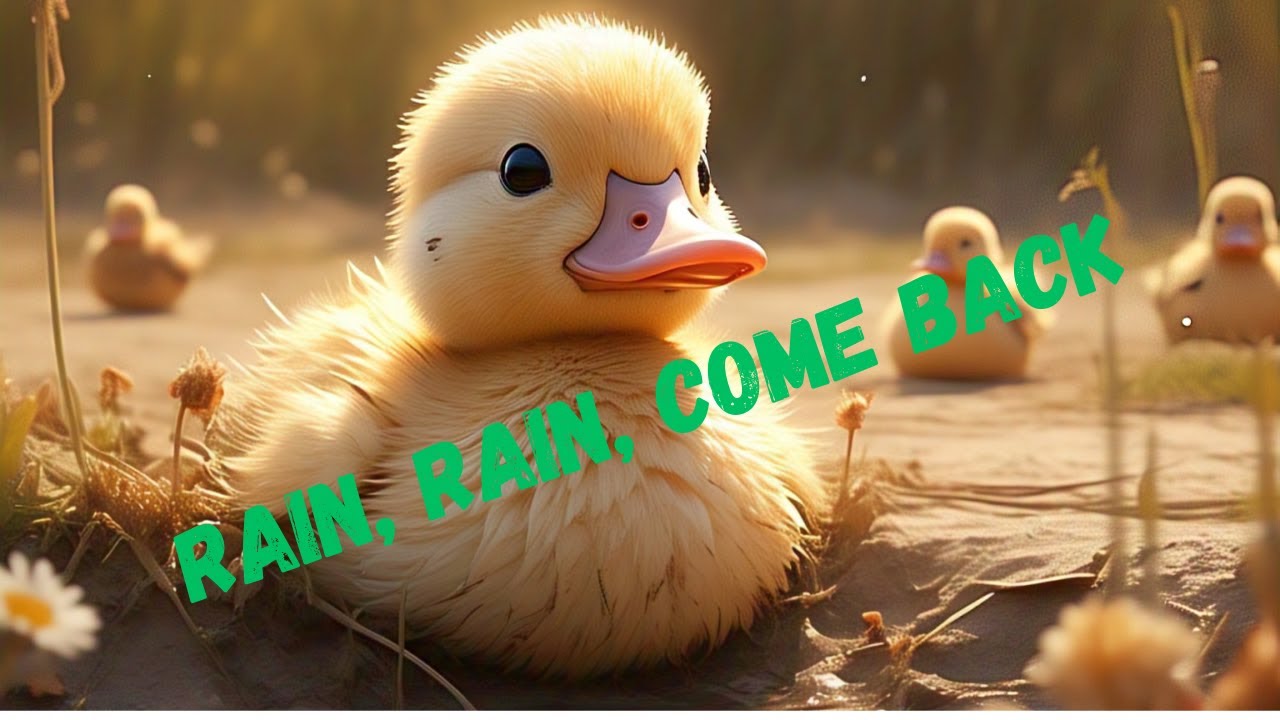 Rain, Rain, Come Back—My Pond Is Dry! | Fun Kids Song About Rain ...