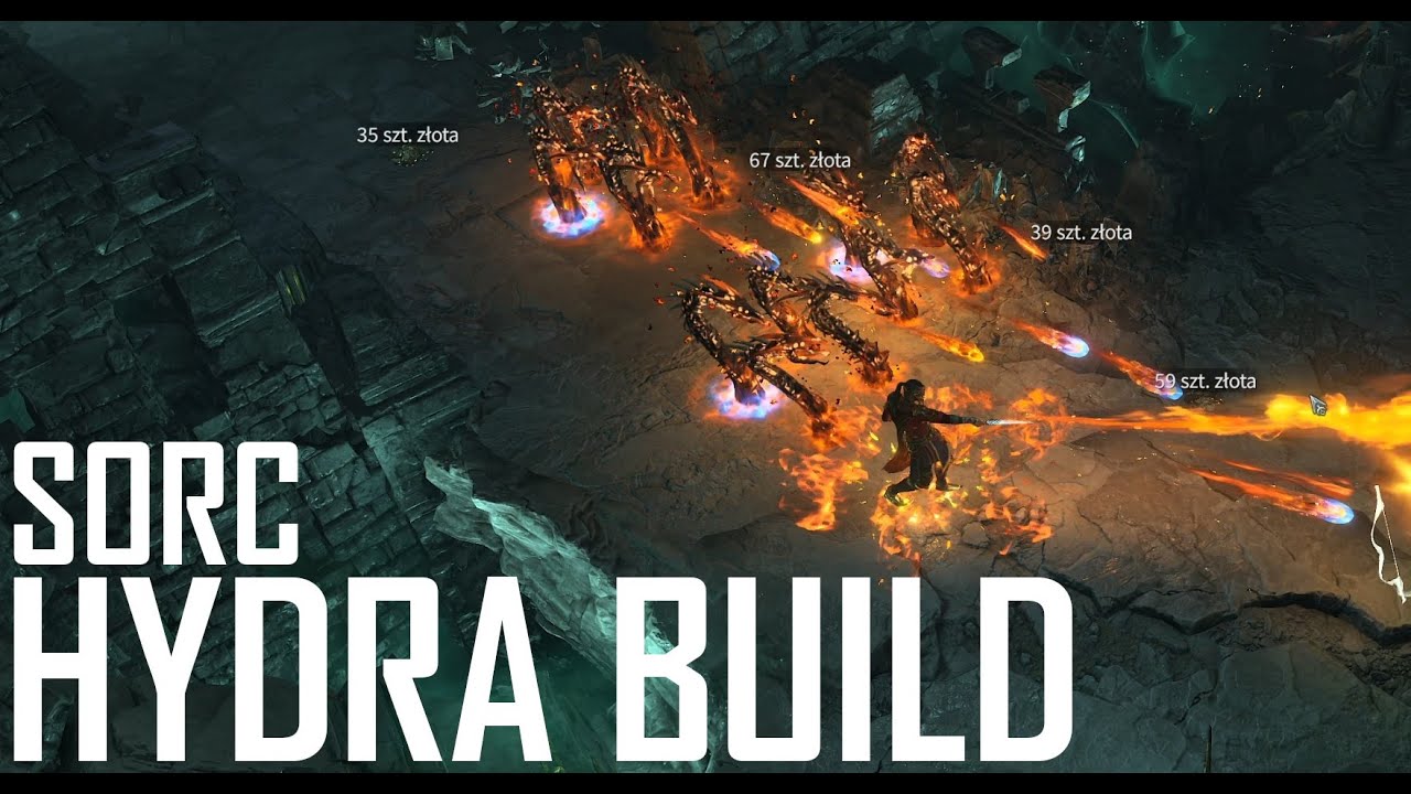 Diablo 4 - Ultimate Hydra Sorcerer Build is Melting Mobs! - YouTube