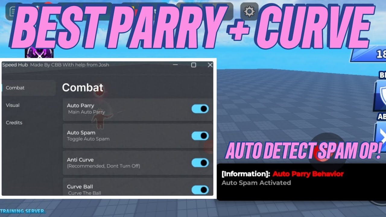 NEW BLADE BALL ROBLOX SCRIPT | Speed Hub X | (Best Parry + Auto Curve ...