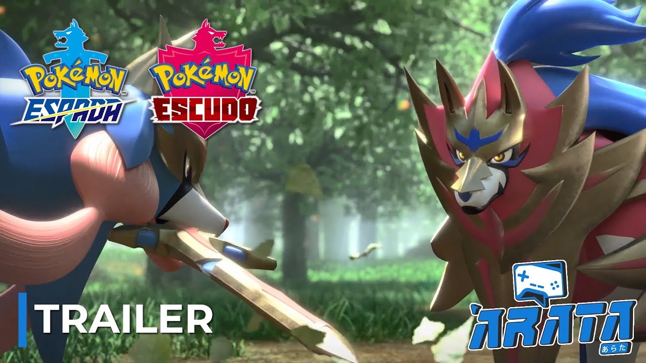 Pokémon Sword y Shield - Trailer - YouTube