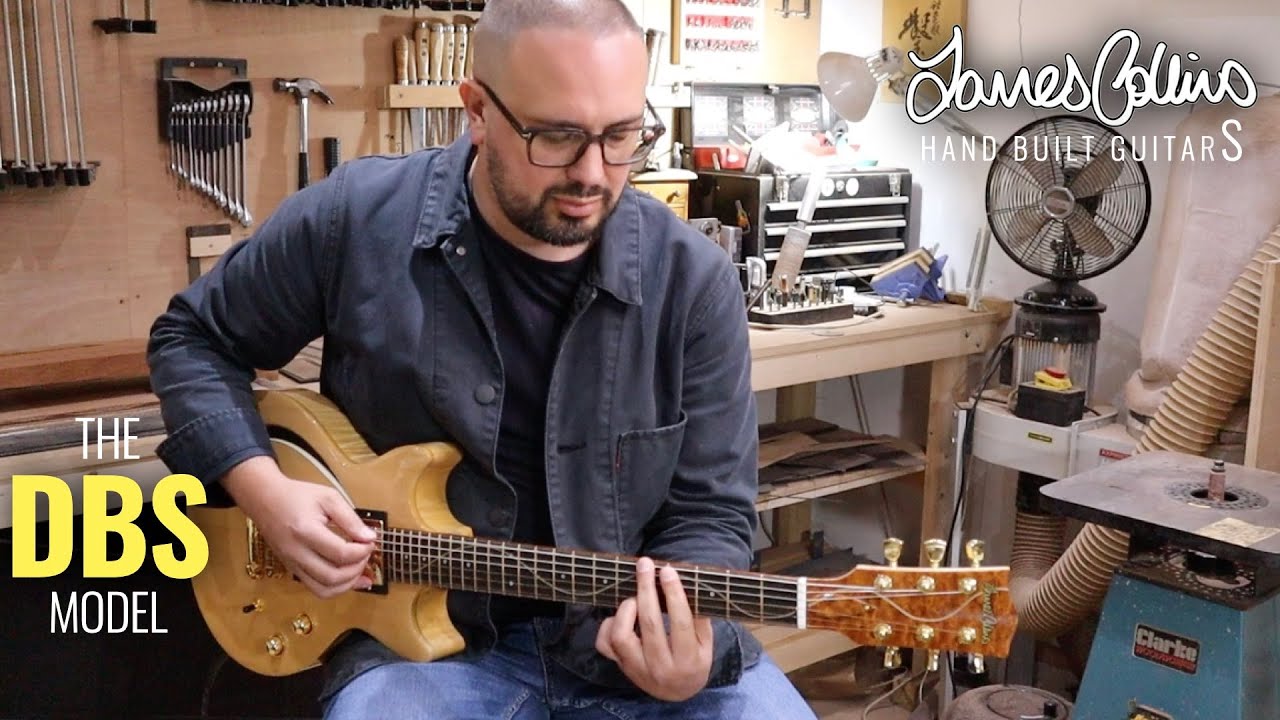 JAMES COLLINS GUITARS DBS MODEL - Michael Watts plays Between Streets ...