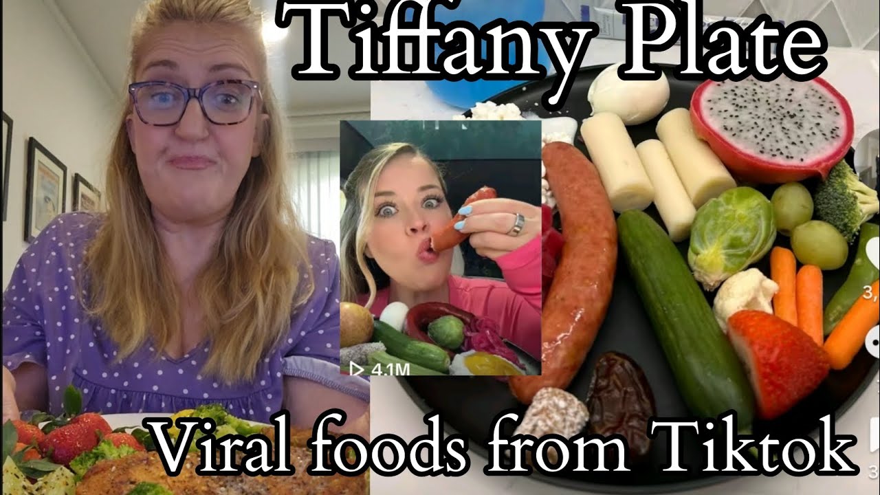 Trying out TIFFANY PLATE VIRAL FOODS FROM TIKTOK. #viralfood # ...