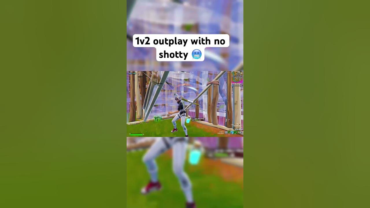 crazy 1v2 #fortnite - YouTube