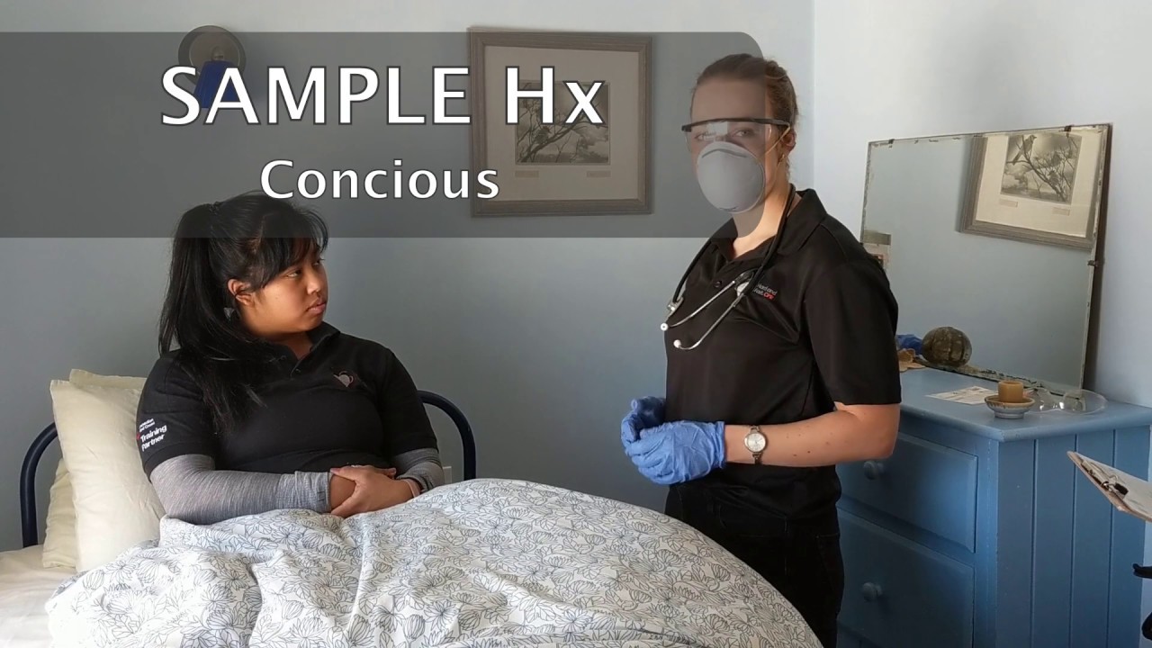 SAMPLE History Conscious Patient - YouTube