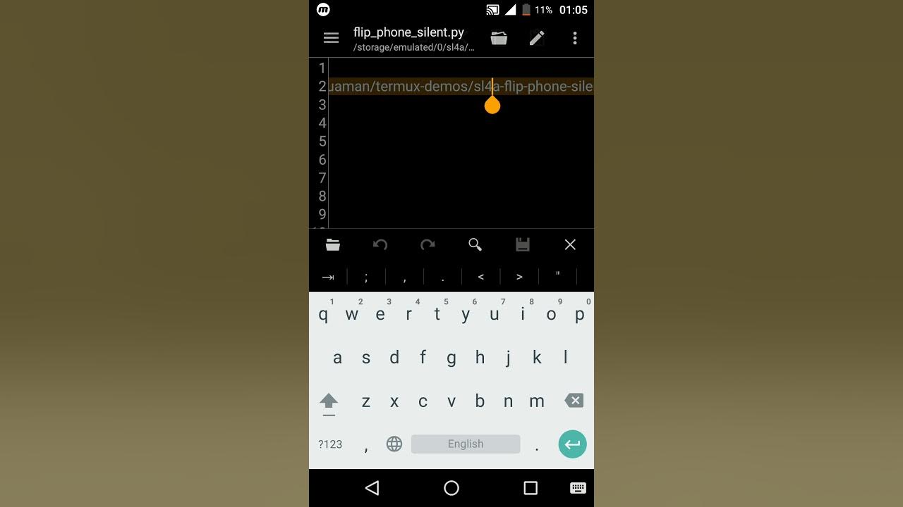 Face down gesture for silent mode on Android using SL4A Python - YouTube