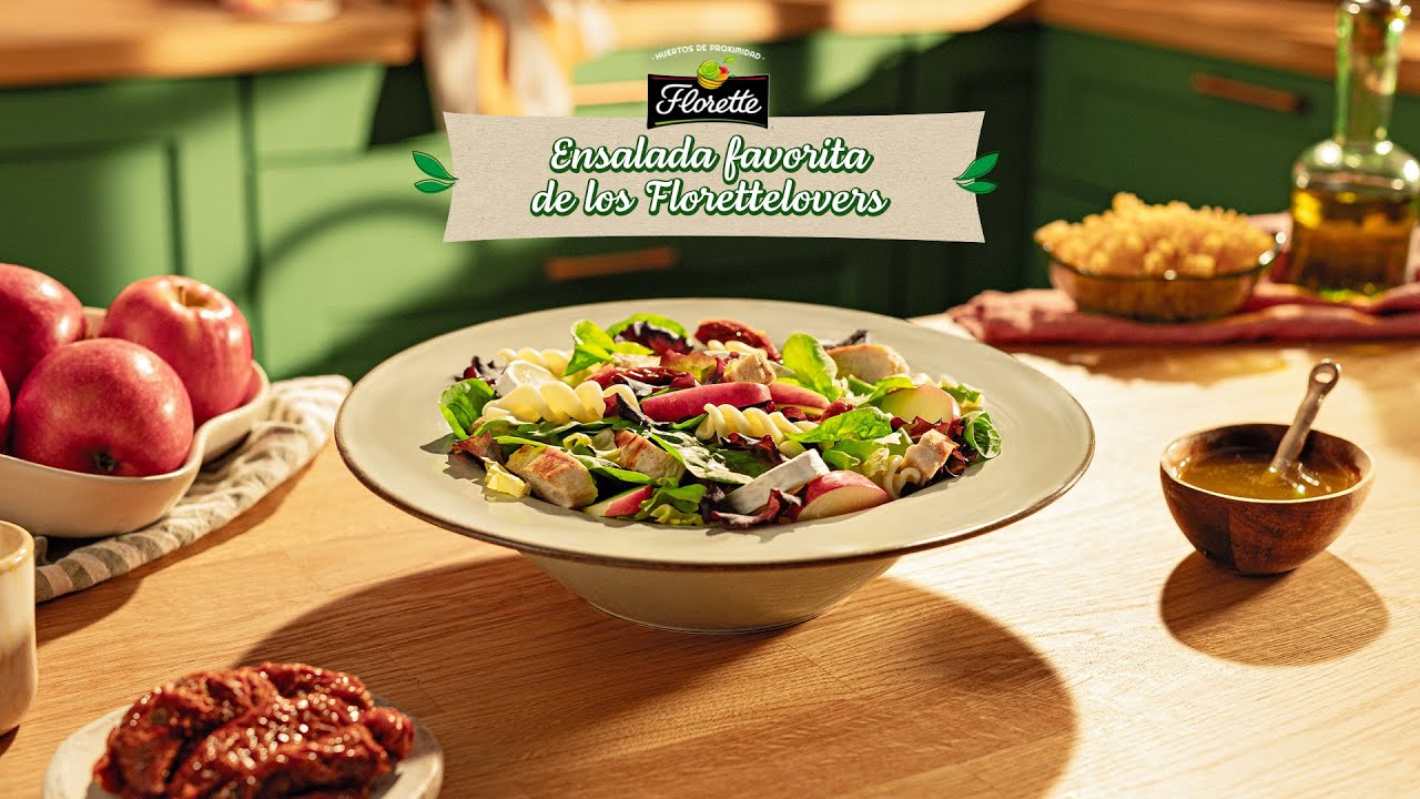Ensalada favorita de los Florettelovers💚 I Recetas Florette - YouTube