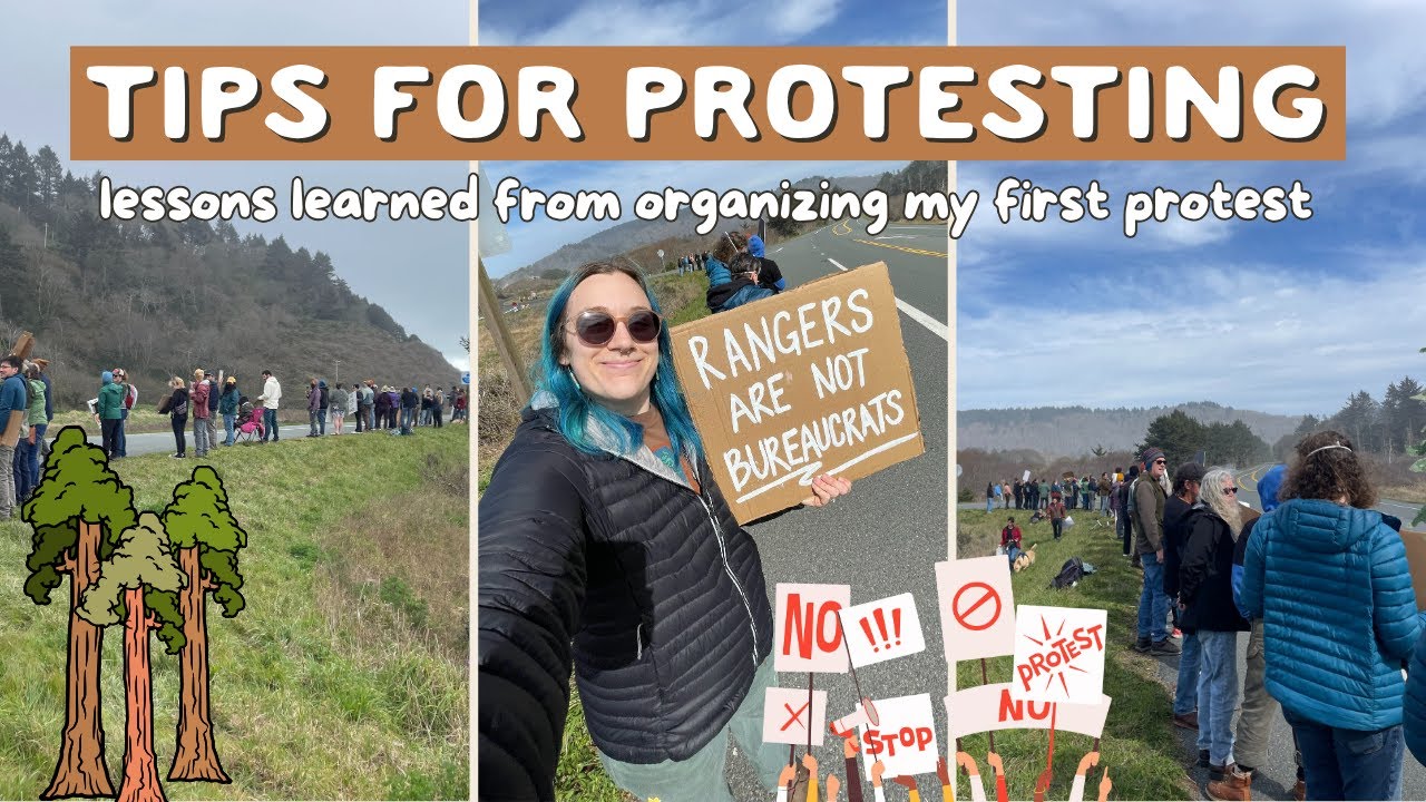 What I learned by attending my first protest for public lands - YouTube