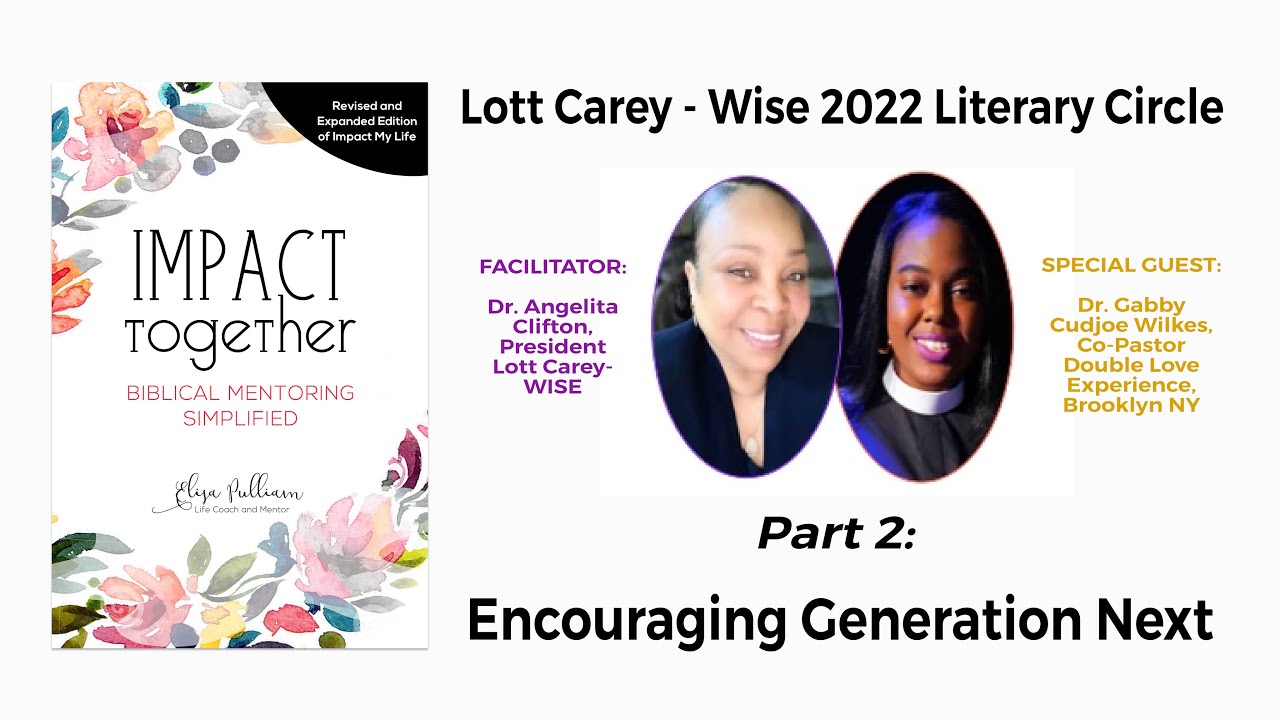 Lott Carey WISE 2022 Literary Circle Part 2 - YouTube