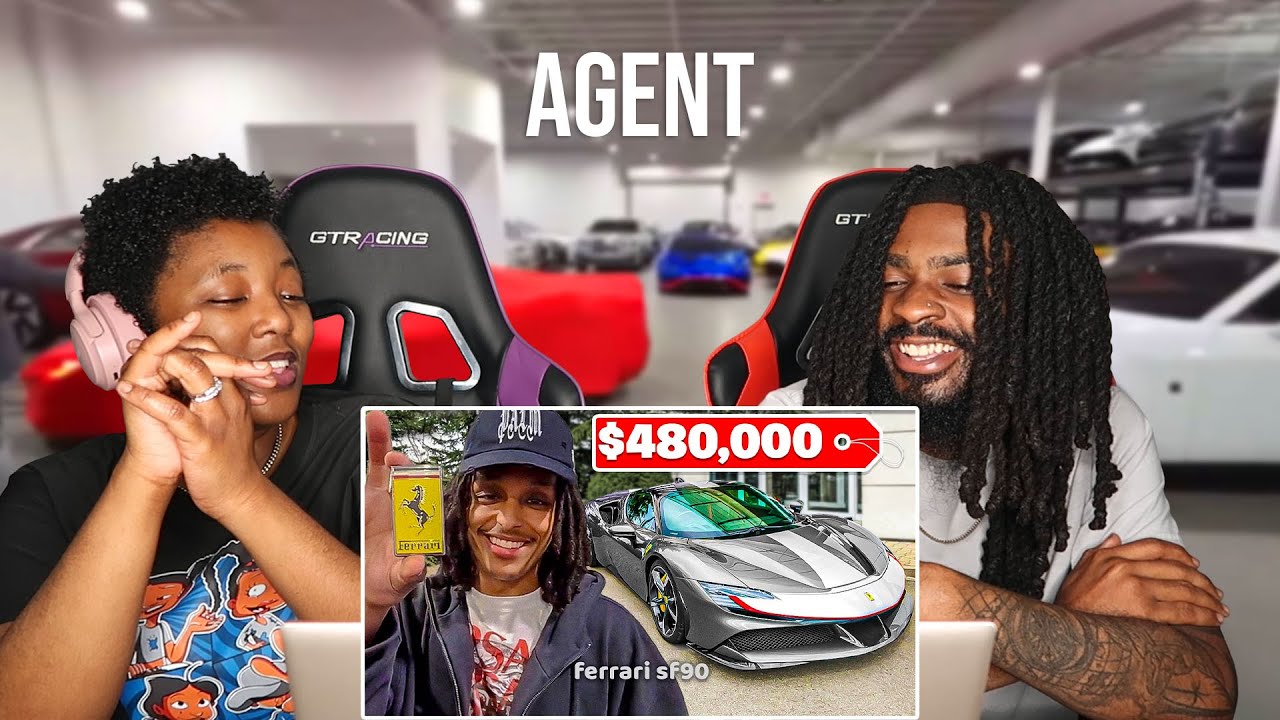Agent Reveals His DREAM Car on Stream! | REACTION - YouTube