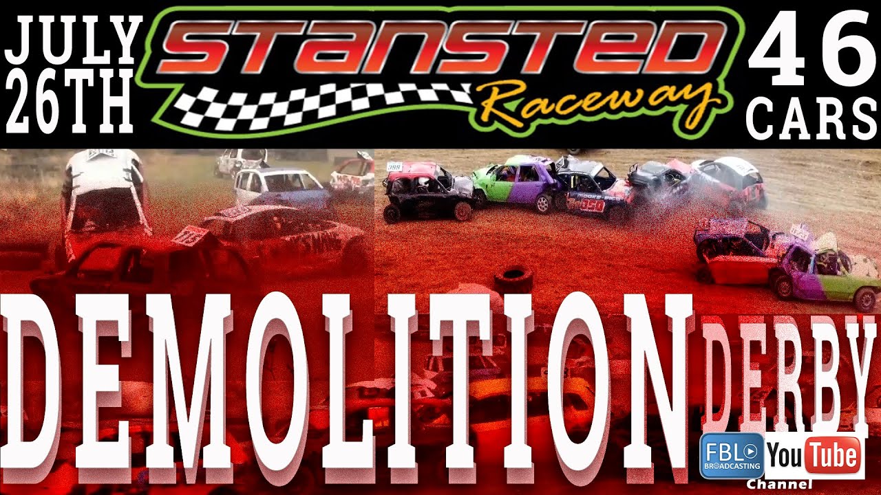 UK racing at Stansted Raceway oval racing. Stock Car.Banger Racing 2020 ...