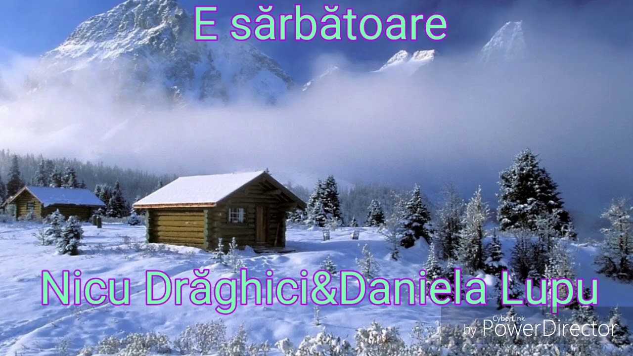 Nicu Drăghici&Daniela Lupu - E sărbătoare Colinde 2018 - YouTube