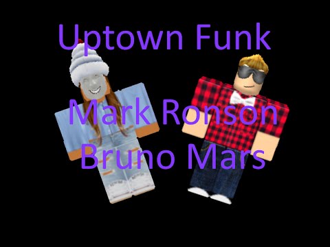 Uptown funk - Mark Ronson ft. Bruno Mars ( Roblox music video ) - YouTube