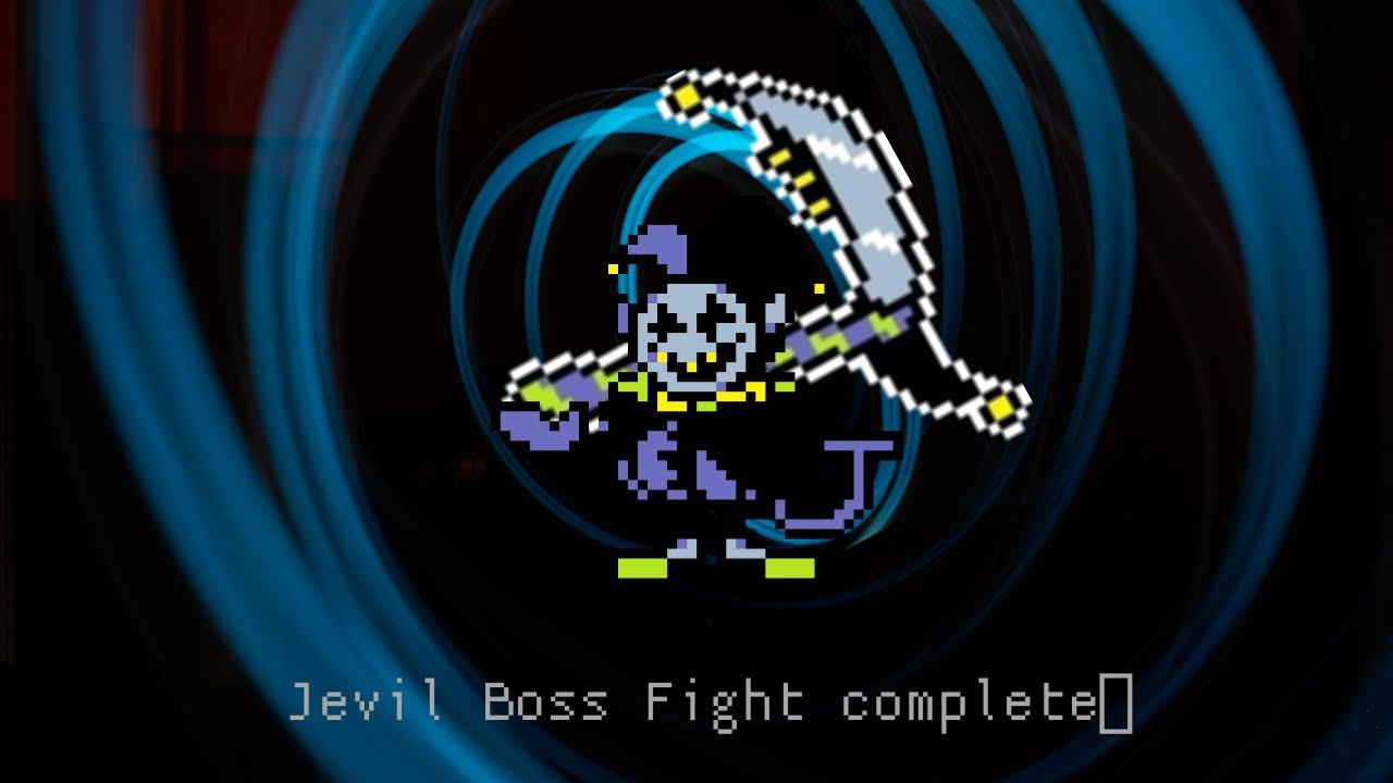 Jevil boss fight full | Deltarune - YouTube