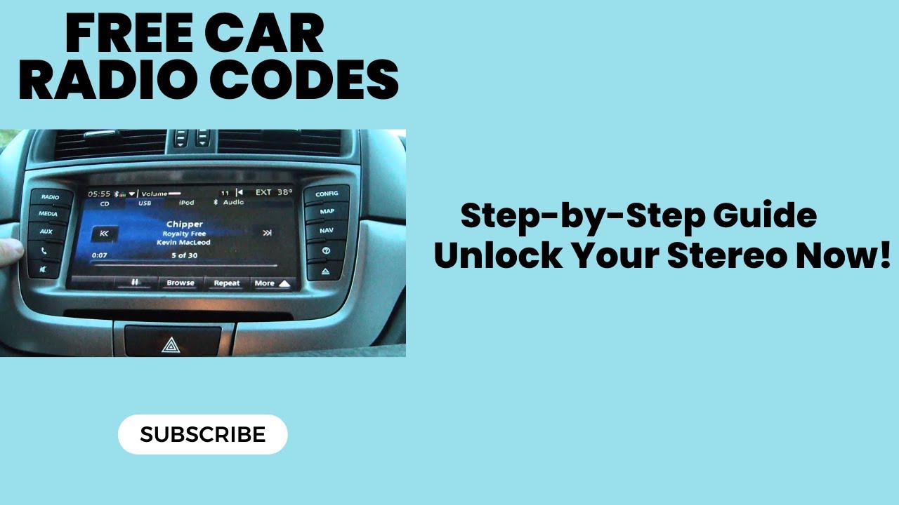 Unlock Chevrolet Caprice Unlock Radio Code Unlock Chevrolet Caprice Code Unlock Radio Chevrolet ...