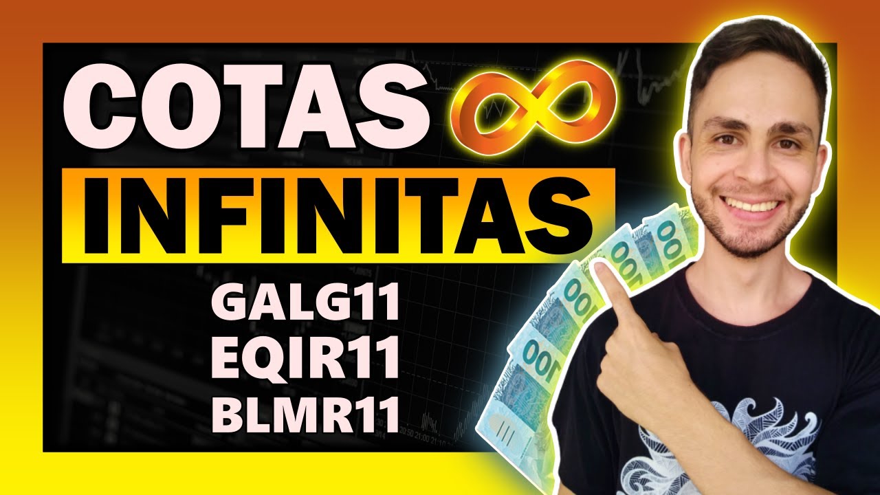 FUNDOS IMOBILIARIOS: COMO GERAR COTAS INFINITAS COM FIIS GALG11 EQIR11 BLMR11 EM 2023 - YouTube