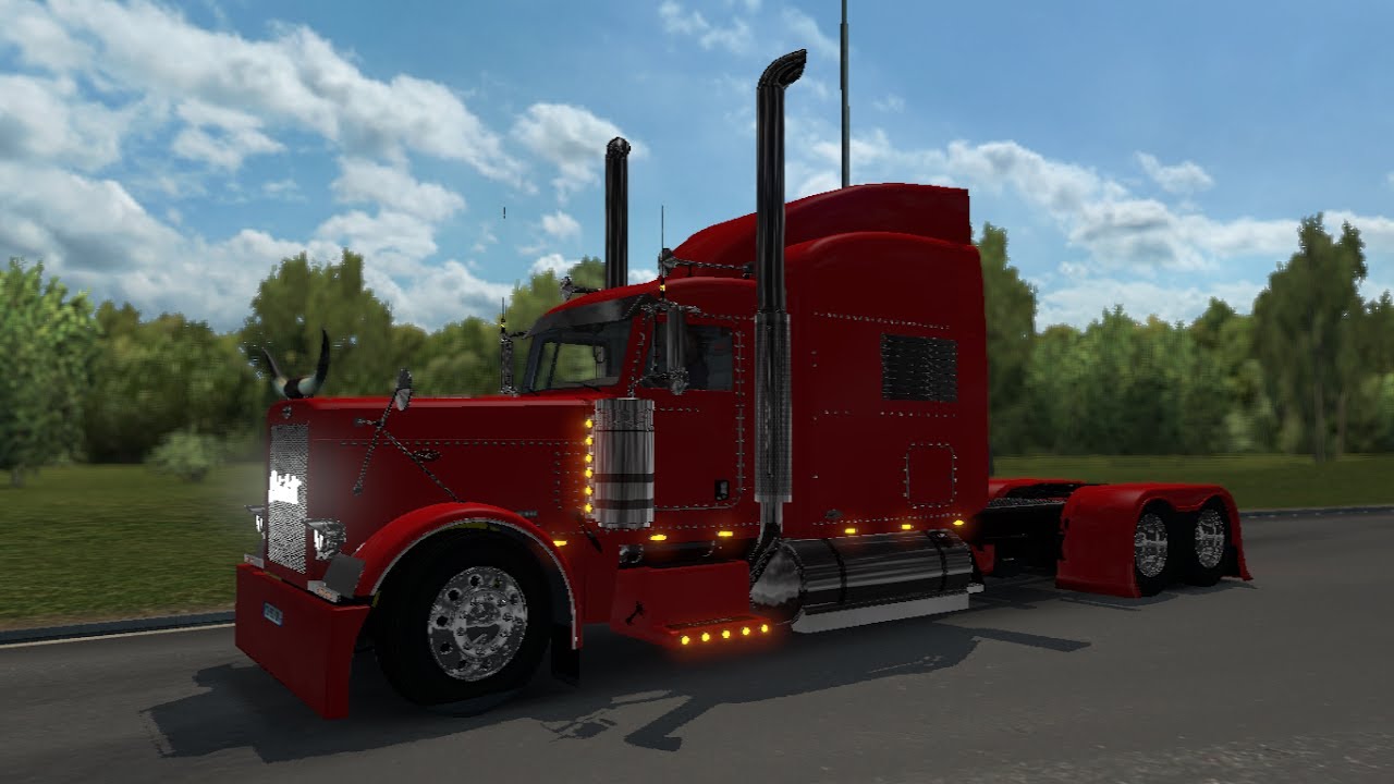 Euro Truck Simulator 2 | Mods | Peterbilt 389 V2.1 [1.27] - YouTube