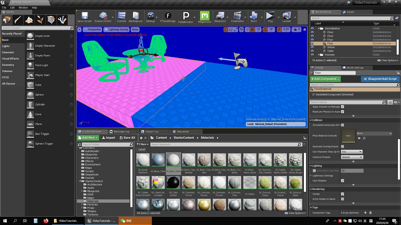 Optimize lightmap resolution and create RenderPass node for material ...