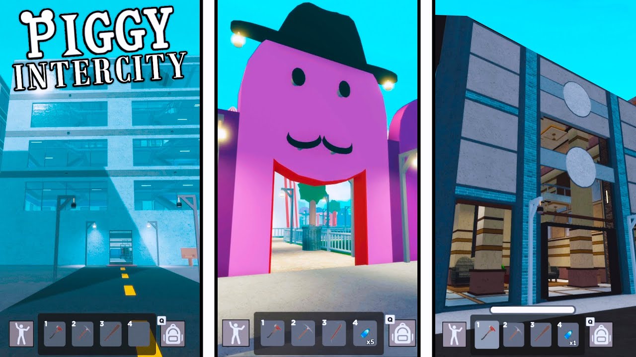 PIGGY: INTERCITY ALL NEW LOCATIONS! (How to Find Them) l Roblox - YouTube