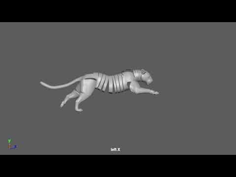 Animating Leopard Run Cycle Tutorial Coming Soon / Maya - YouTube