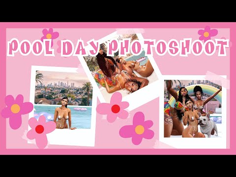 Pool Day|Photoshoot| SL 4 Dummies Like Meh❀