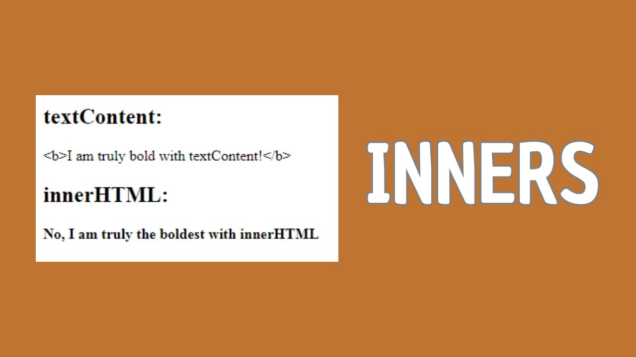 ¿SABES QUE SON LOS INNERS ? | CURSO BASICO JAVASCRIPT #4 - YouTube
