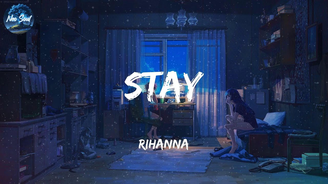 Rihanna - Stay (Lyrics) - YouTube