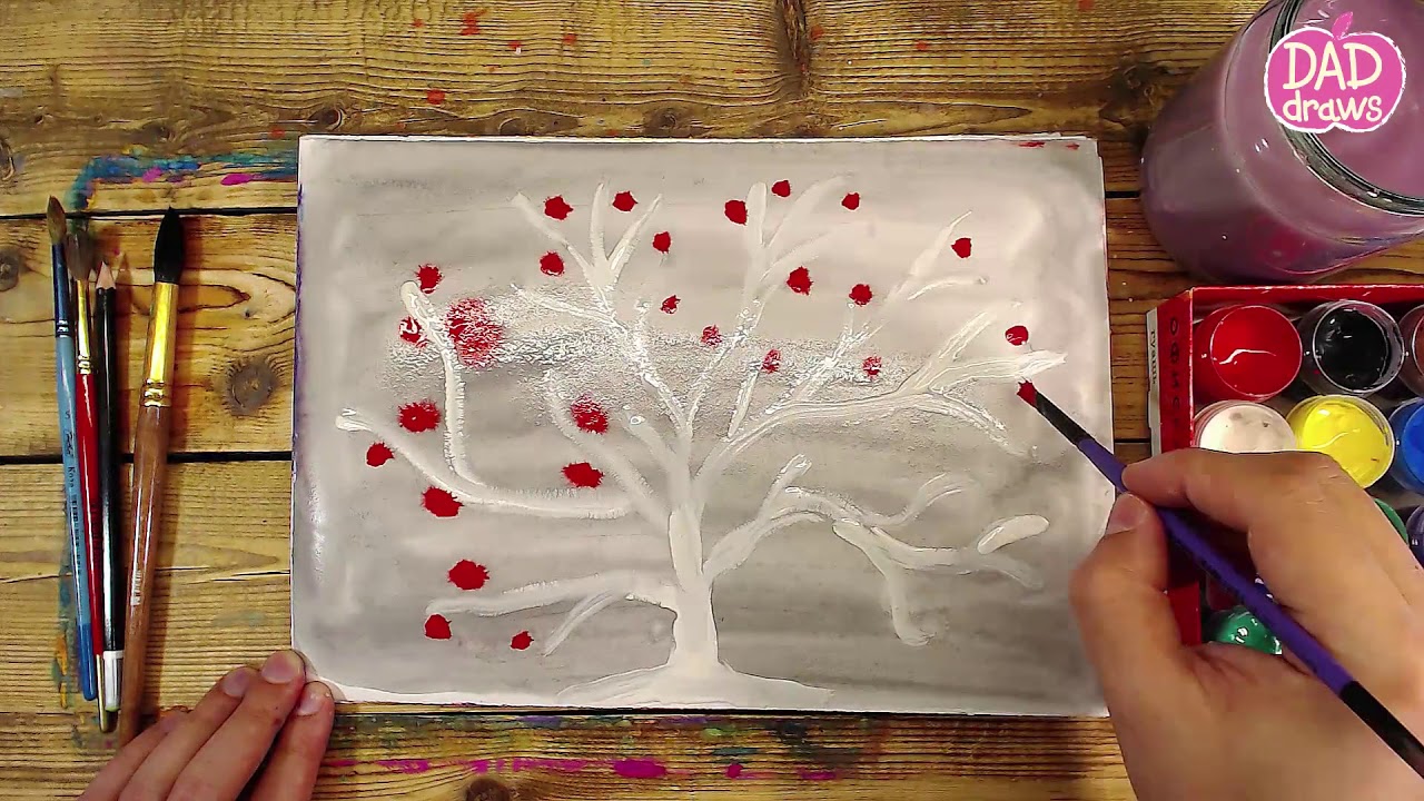 How To Draw A Winter Tree YouTube how-to-draw-a-winter-tree-youtube