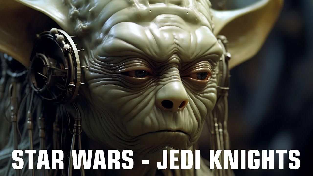 Star Wars Art Fusion: Jedi Knights Meet H.R. Giger's Vision #midjourney ...