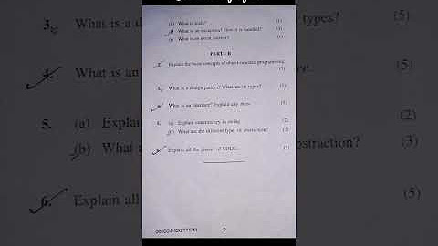 B.tech (CSE) 5th sem ques paper - YouTube