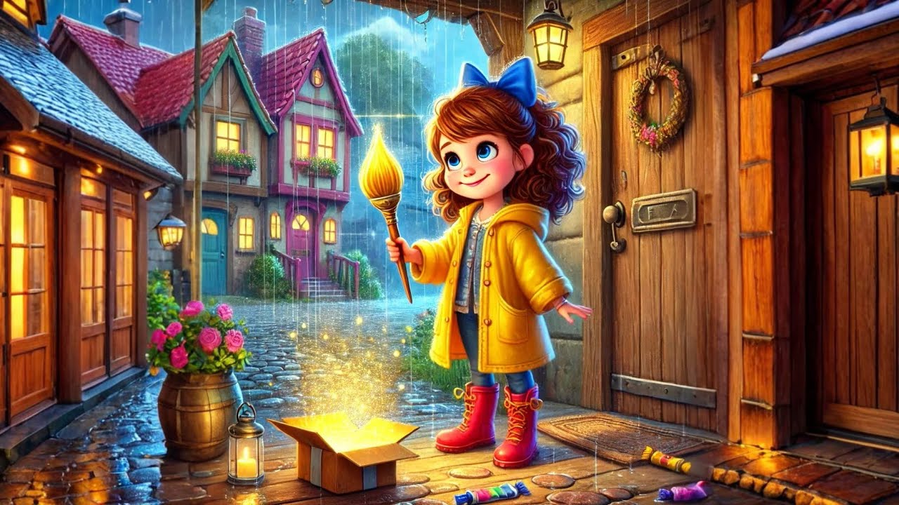 Ella and the Magic Paintbrush | Magical Adventure Story for Kids - YouTube