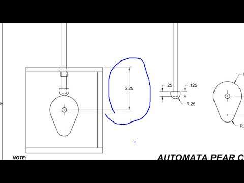 Automata Pear Cam Assembly Fusion 360 Video Tutorial - YouTube