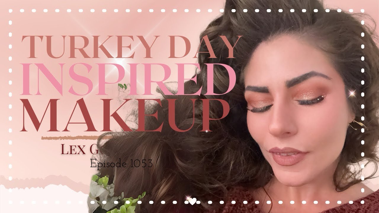 Pretty Turkey Day Makeup Tutorial | Makeup Tutorial - YouTube