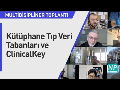 Kütüphane Tıp Veri Tabanları ve ClinicalKey