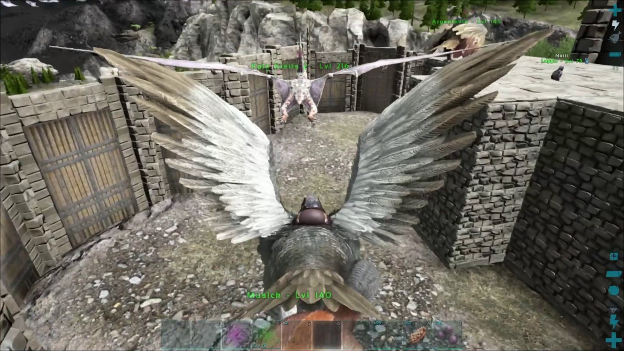 Can a Argentavis carry a Beaver / Castoroides ? - ARK Ragnarok - YouTube